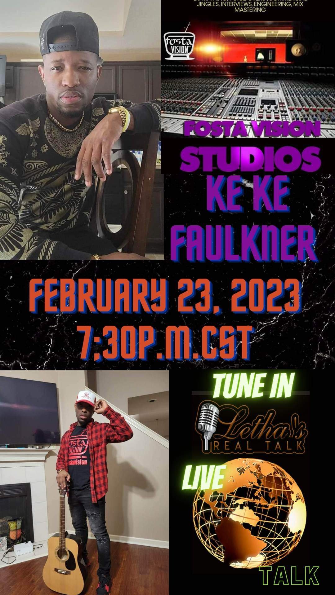 Mr. Kee Kee Faulkner interview – Letha's Real Talk